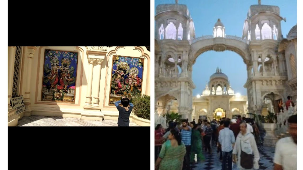 ISKCON temple mathura/Vrindavan - YouTube
