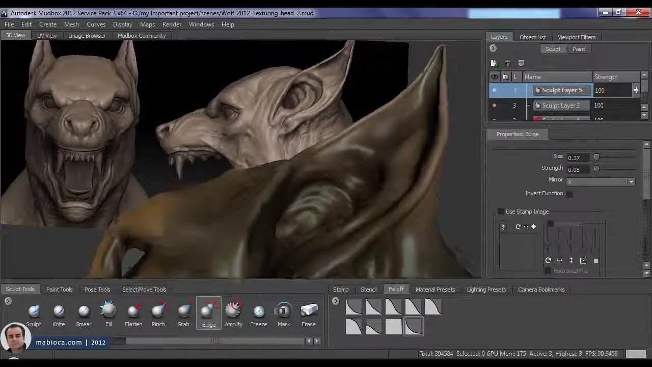 Modeling a Wolf (Speed Modeling - Part 3/3) - YouTube