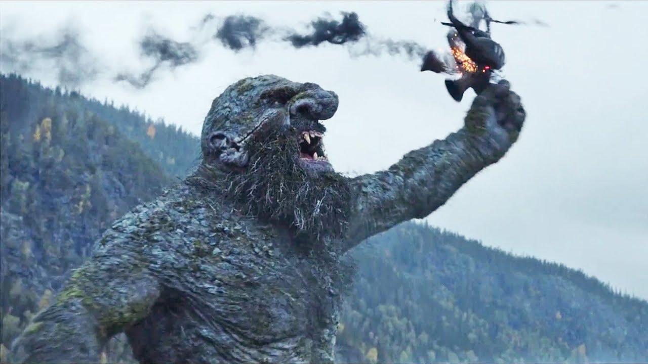 Stone Monster Hibernating in Mountains Gets Animated To Attack the Town ...