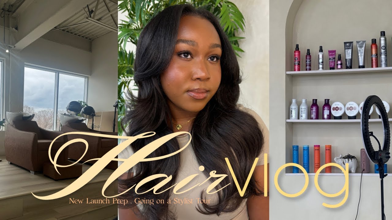 HAIR VLOG | U-Part Launch Prep, Toronto Stylist Tour, Networking As A ...