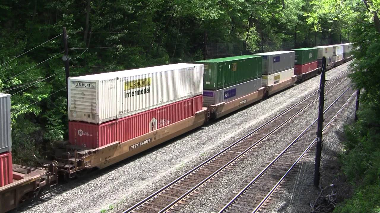 NS 9172 Leads A Stack Train @ Cassandra, PA w Canon HF11 - YouTube