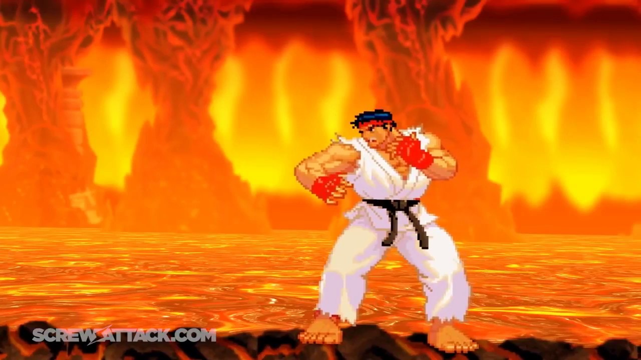 Ryu vs Scorpion - YouTube