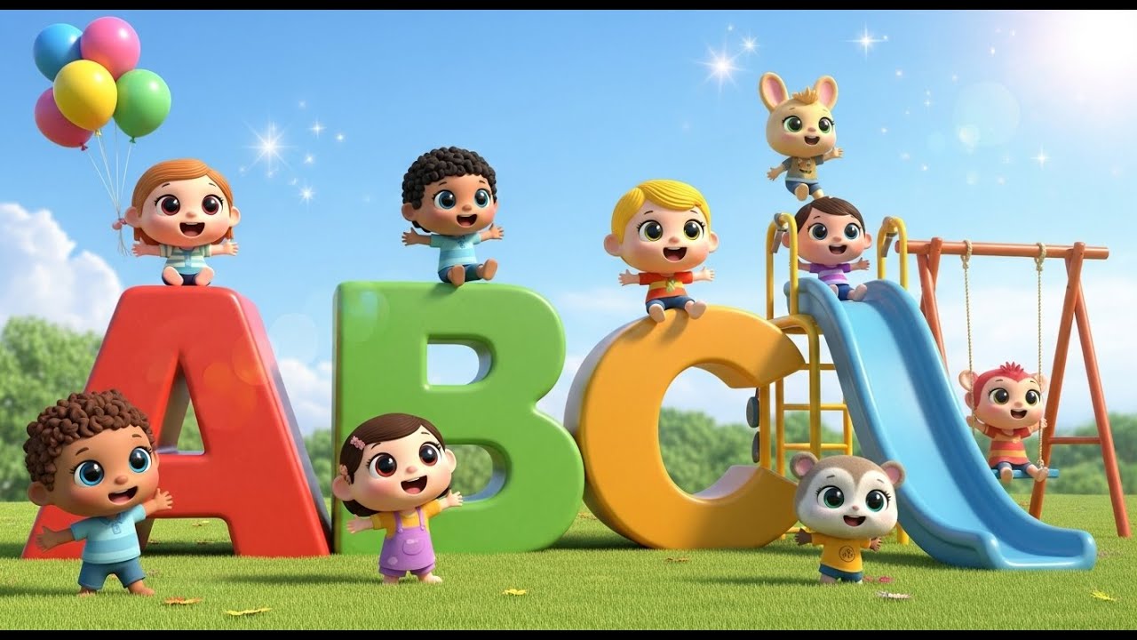 ABC Fun at the Alphabet Playground | Alphabet Song for Kids - YouTube