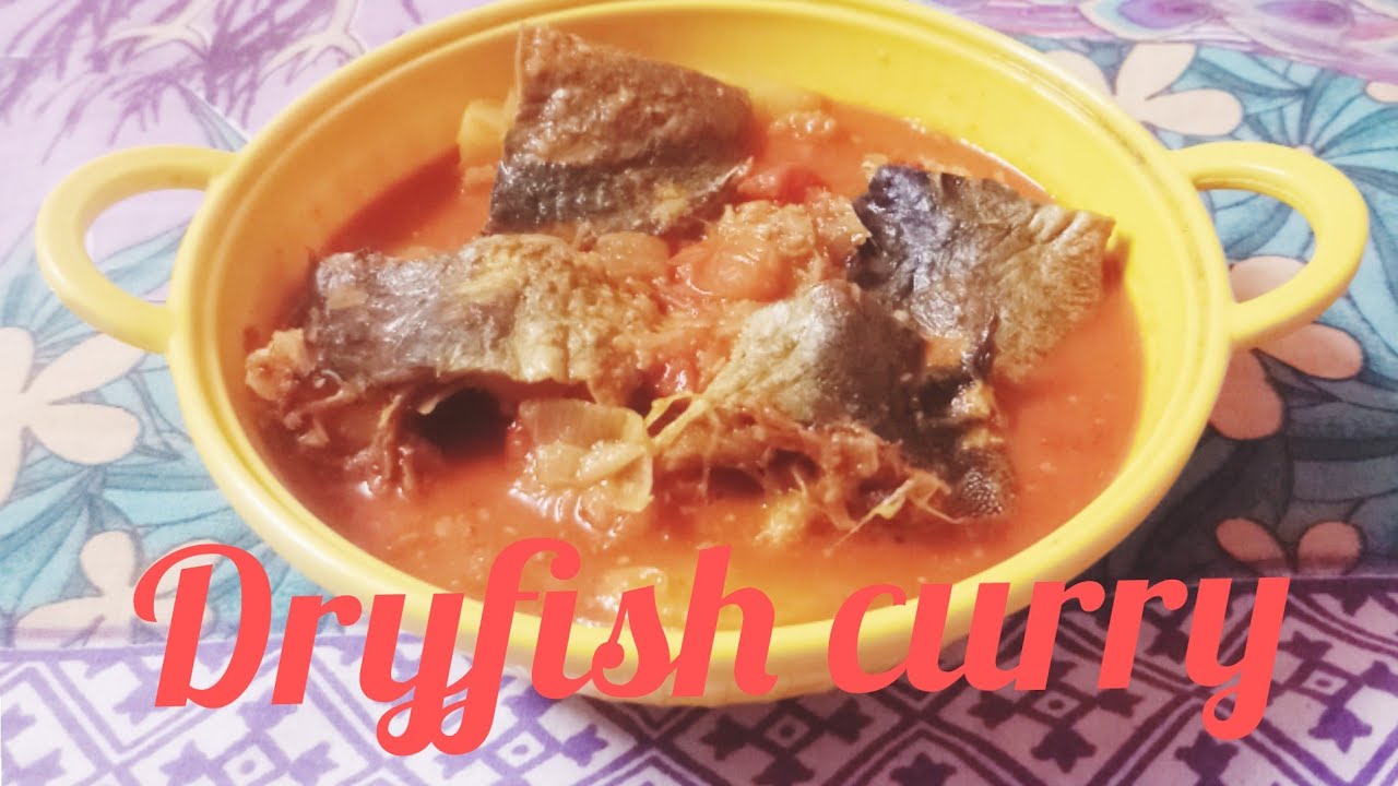How to cook dryfish | dryfish curry | dryfish curry recipe | dryfish ...