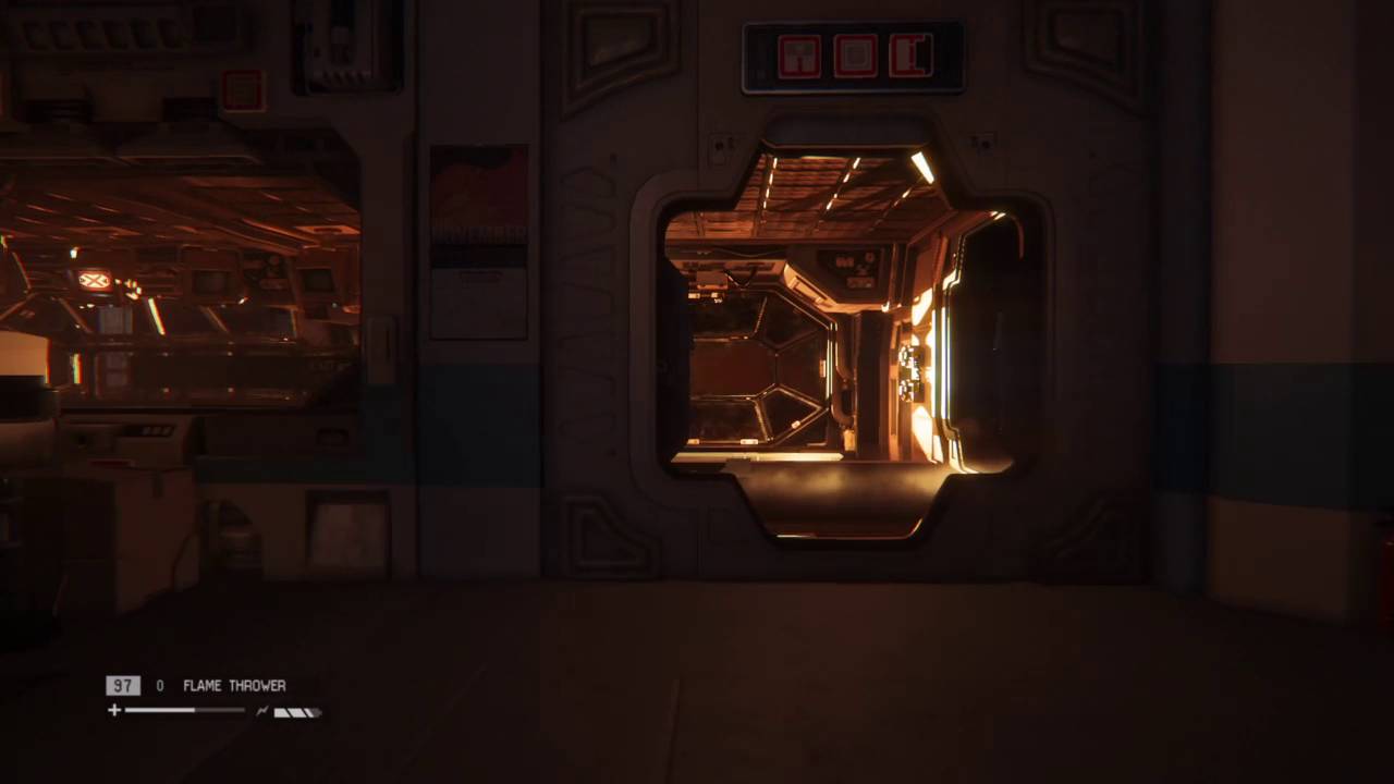 Alien Isolation's spot on alarm sound and flashing blue light. - YouTube