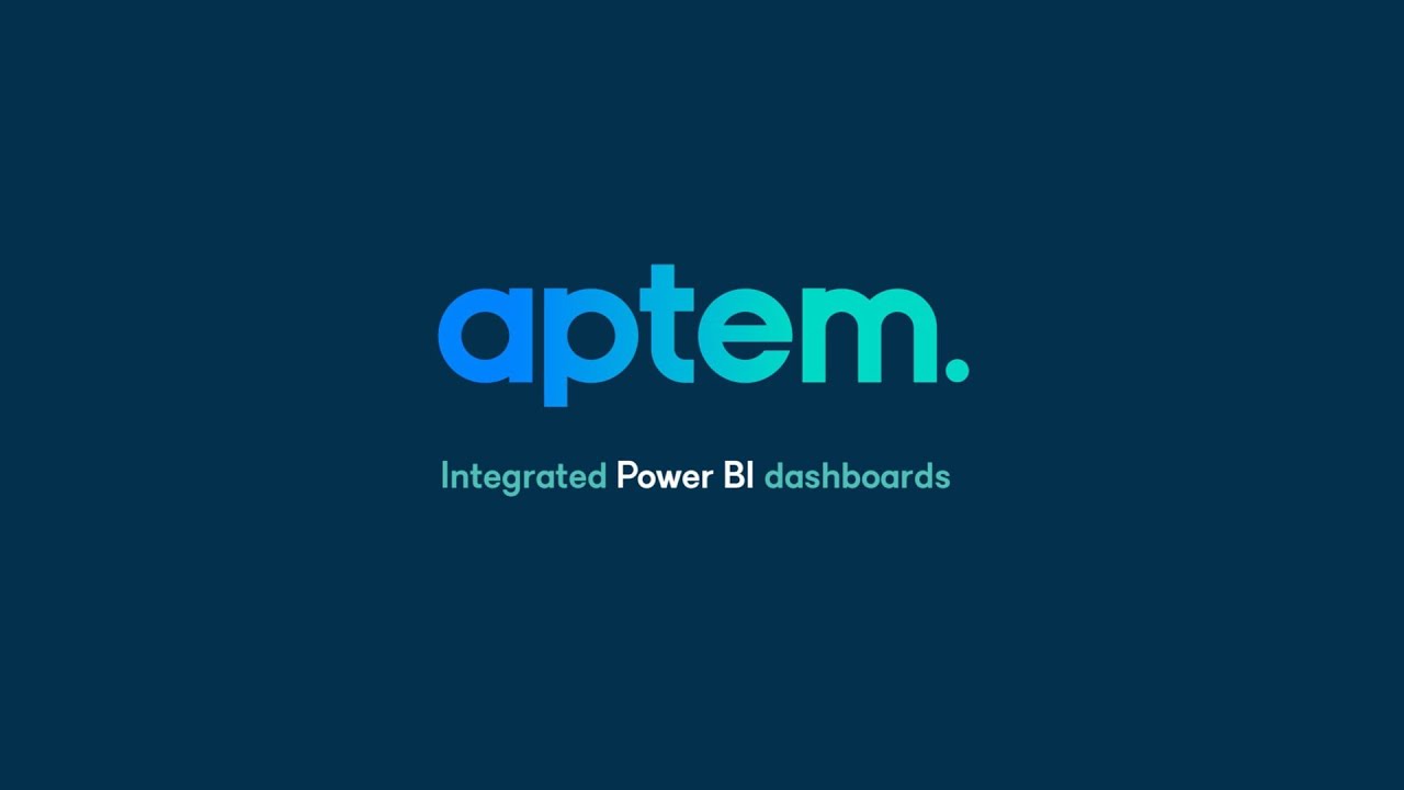 Aptem's reporting dashboards - YouTube