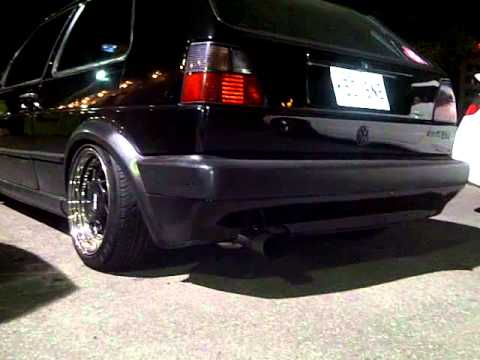golf mk2 vr6 sound - YouTube
