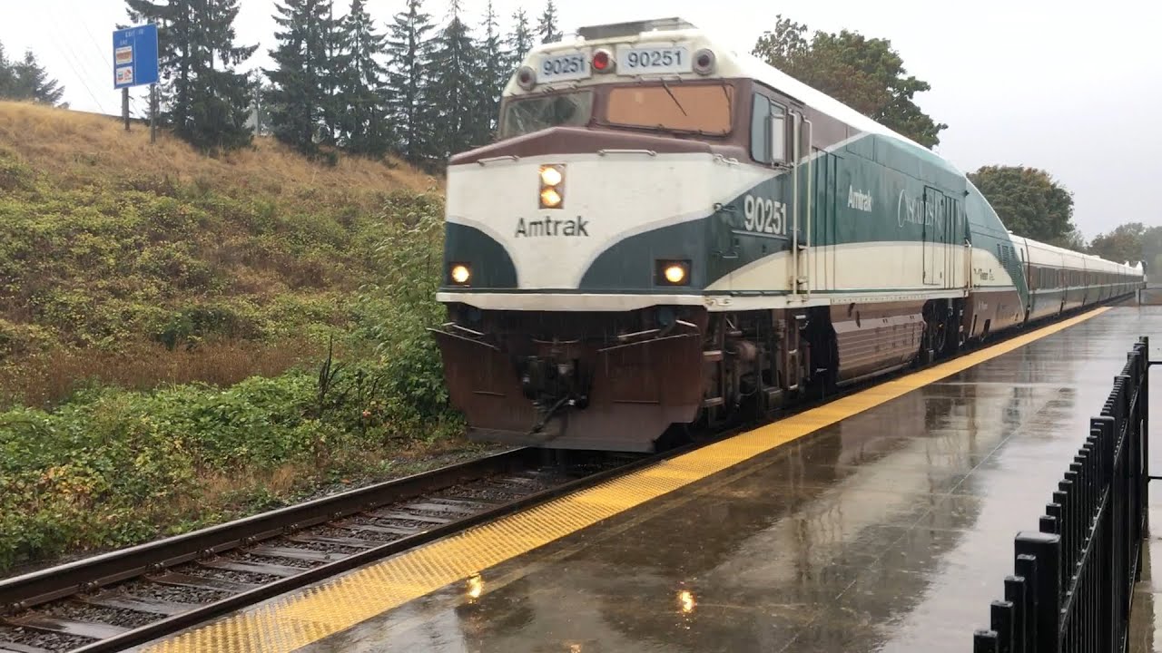 Amtrak Cascades SPECIAL UPLOAD (TOUR FROM THE INSIDE, PlUS RIDE) - YouTube