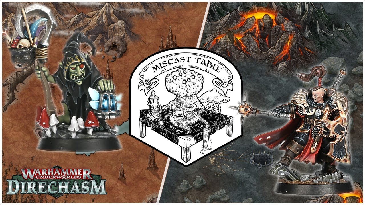 Warhammer Underworlds Direchasm | Khagras's Ravagers vs. Zarbag's Gitz ...