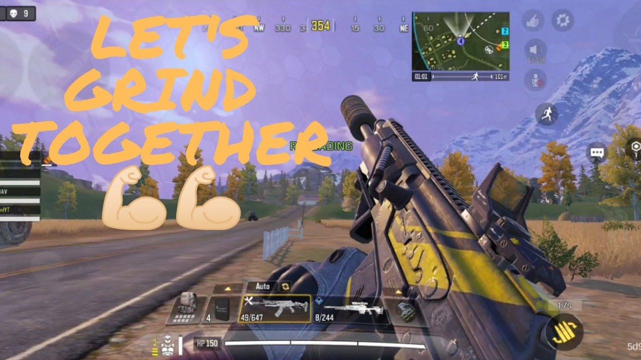 Call of Duty Mobile : *Grind for AMAX GOLD CAMO!!!* | No Commentary ...