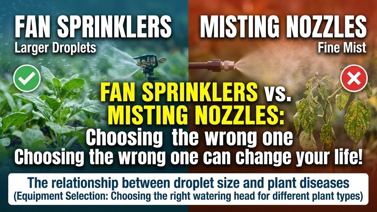Sprinklers vs Misting Nozzles: How Droplet Size Can Make or Break Your ...