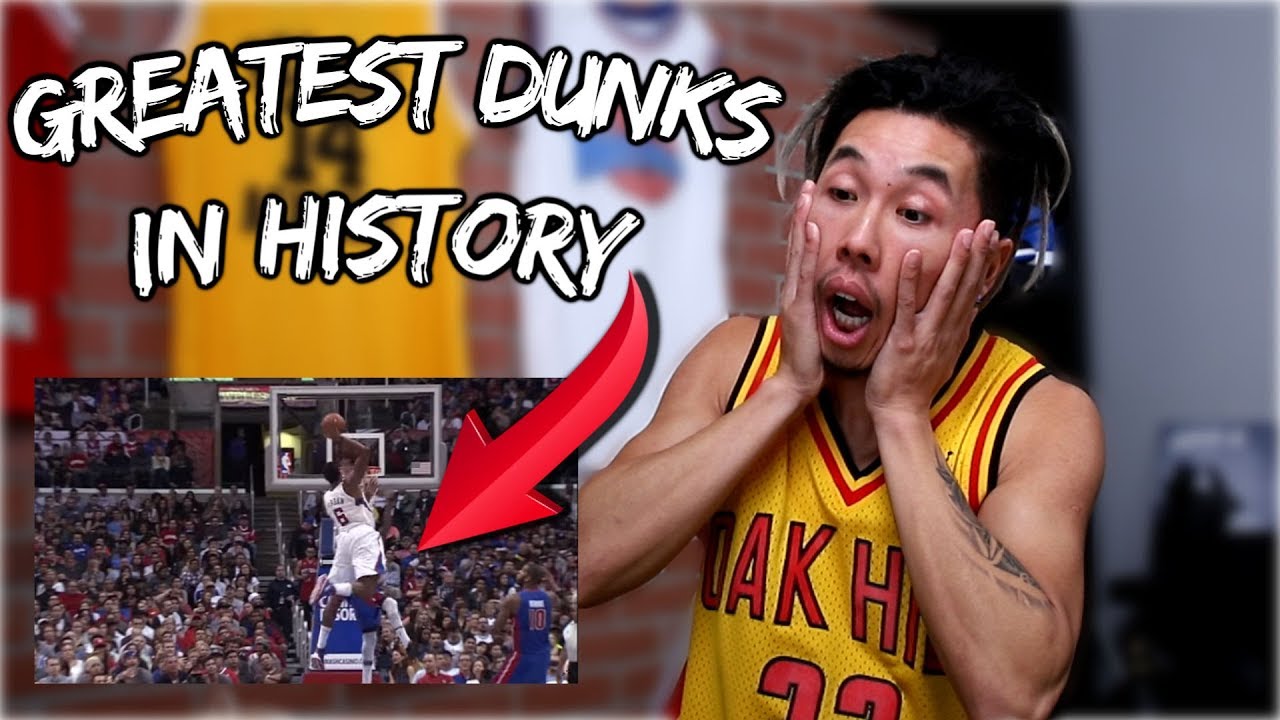 TOP 10 NBA DUNKS of ALL TIME!! | #NellyReacts - YouTube