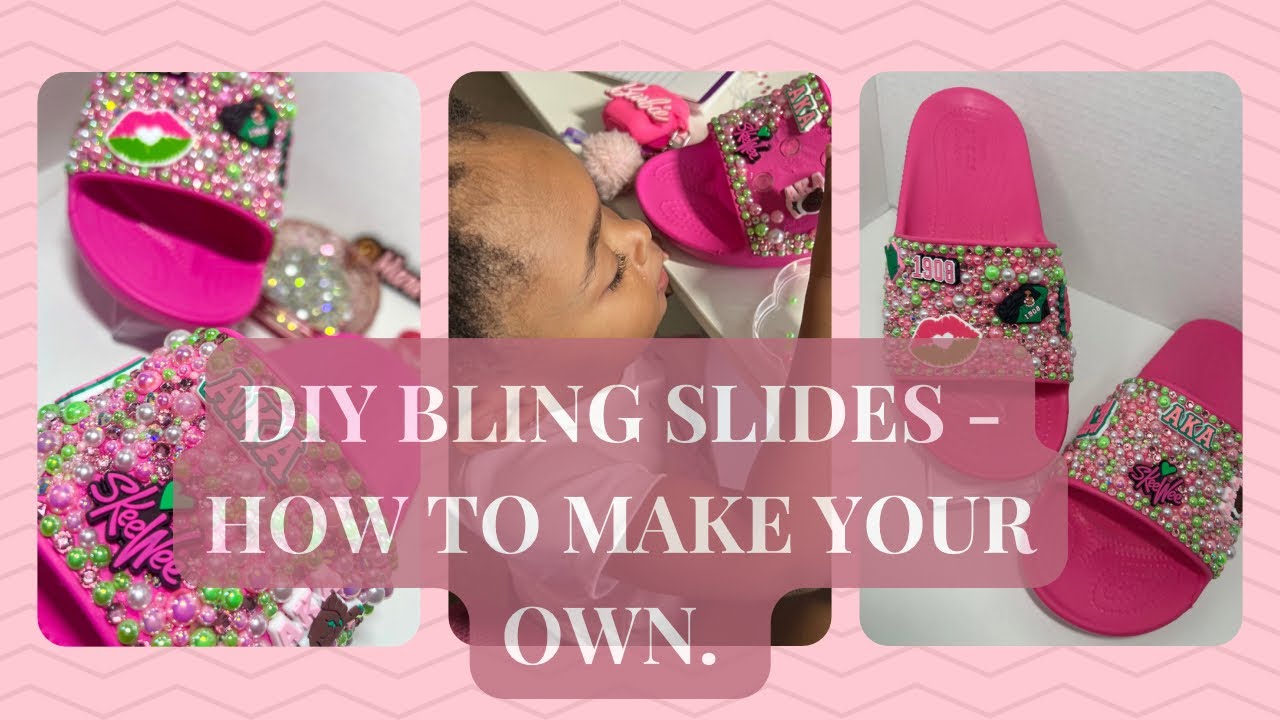 DIY Custom Bling Shoes | How to Bedazzle Your Own Pair Of Shoes - YouTube