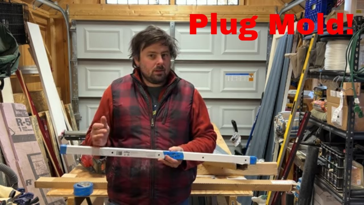 Cutting and Wiring Plug Mold for Under Cabinet Outlets - YouTube