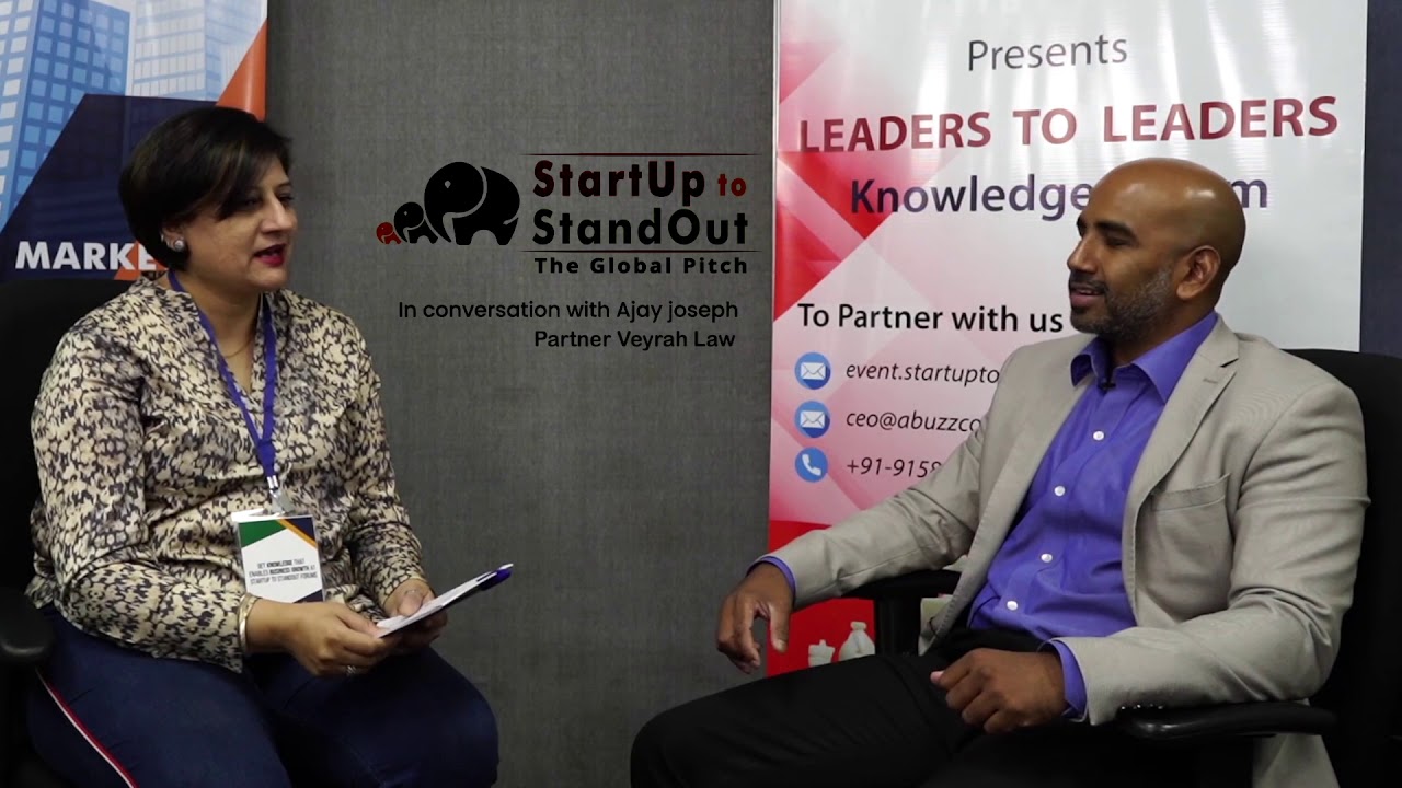 In conversation with Ajay Joseph: Partner, Veyrah Law - YouTube