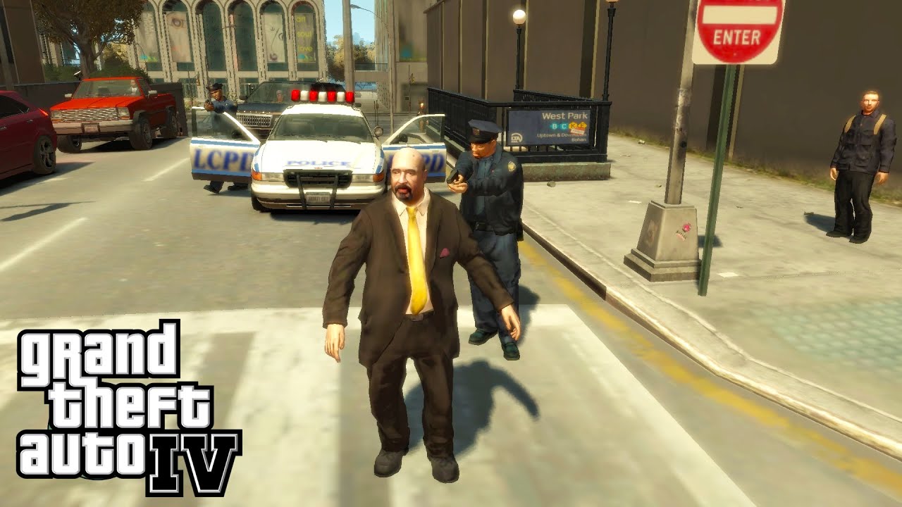 Cop Arrests A Lawyer | GTA IV - YouTube
