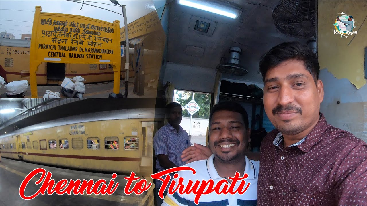 Sapthagiri Express train journey | best train form Chennai to Tirupati ...