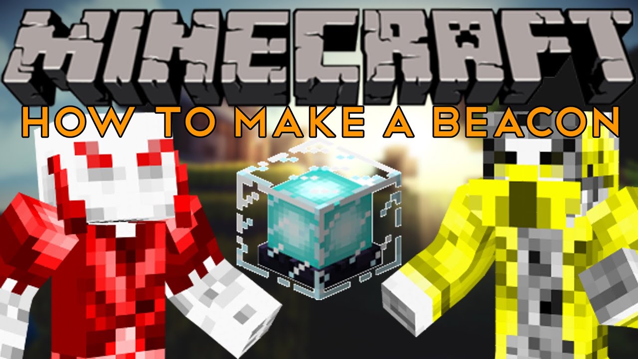 Tutorial // How To Make A Beacon // Minecraft - YouTube