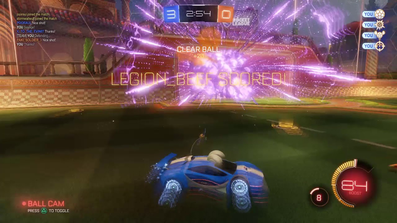 Mr. Beef - Rocket League Grapple Goal - YouTube