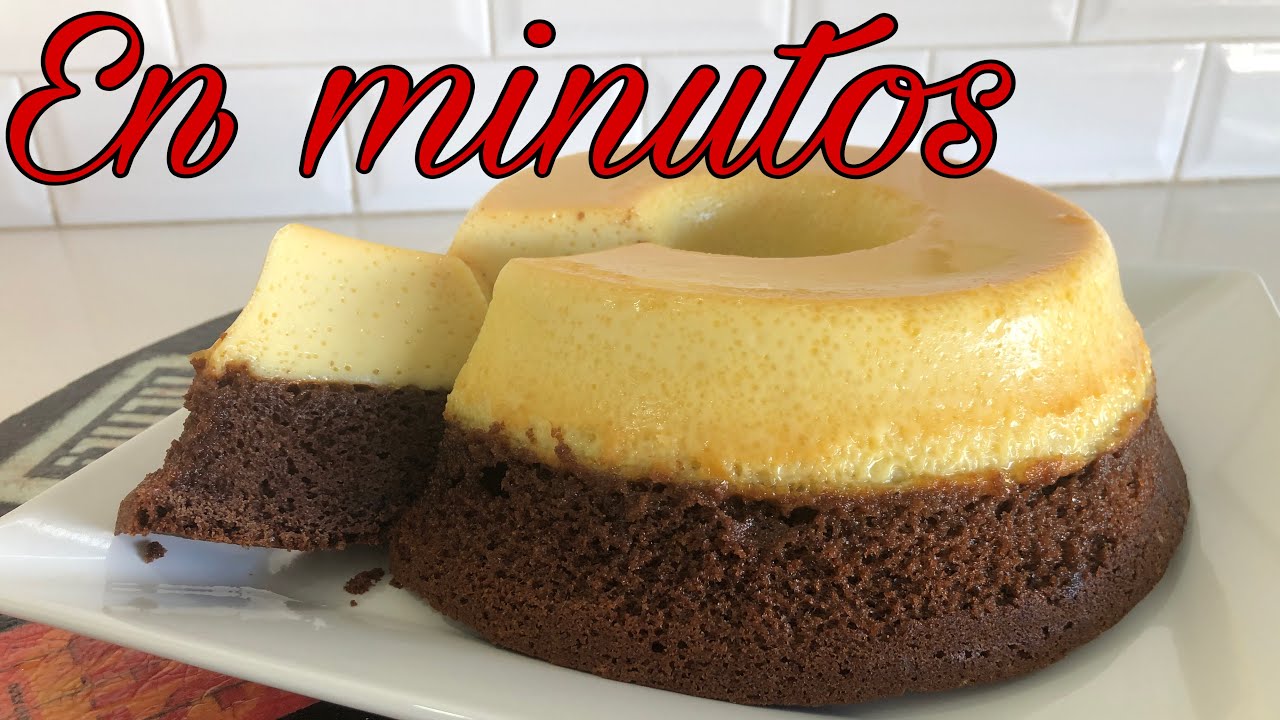 ⚠CHOCOFLAN O TORTA IMPOSIBLE fácil deliciosa RAPIDA 🚀 y económica En 3 ...