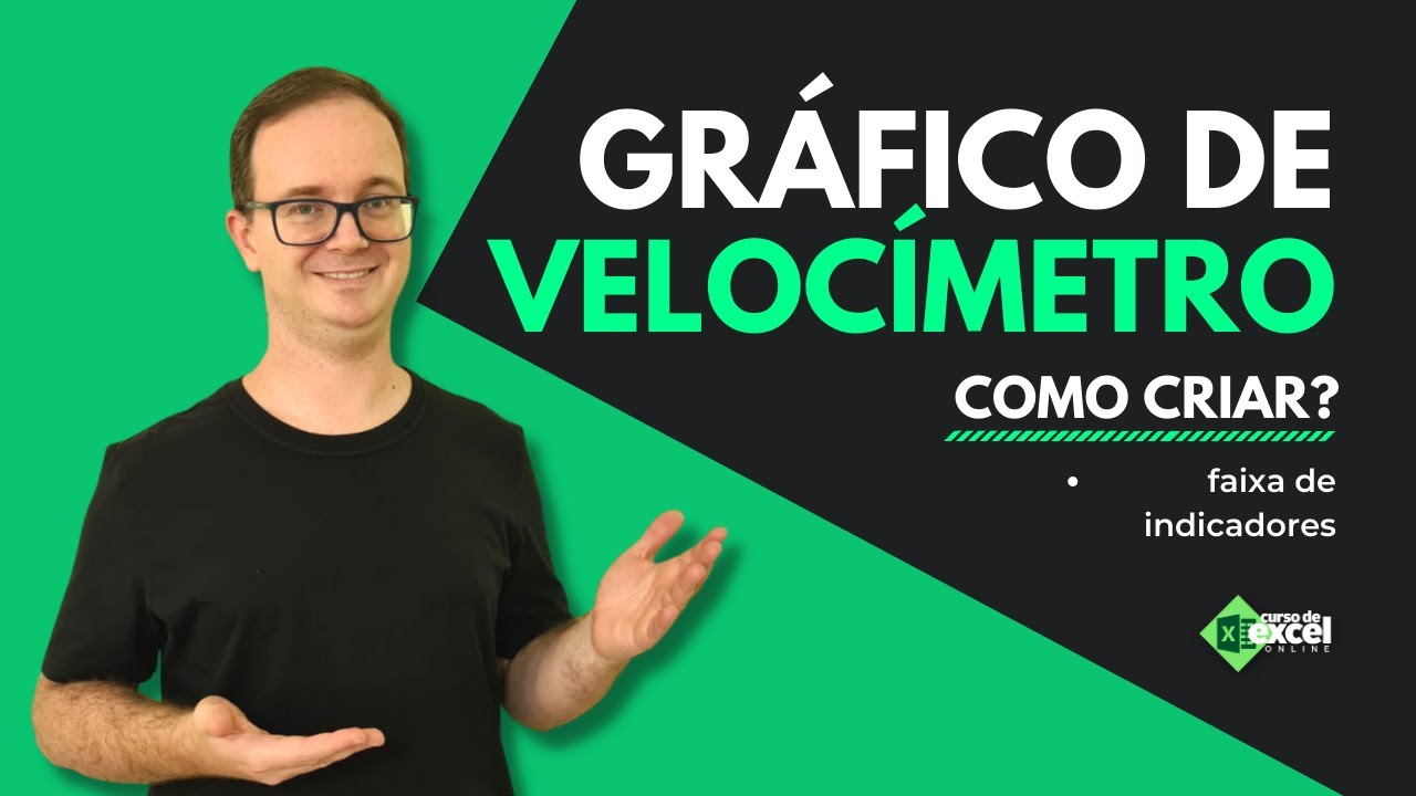 Aprenda a criar um Gráfico de Velocímetro no Excel - YouTube
