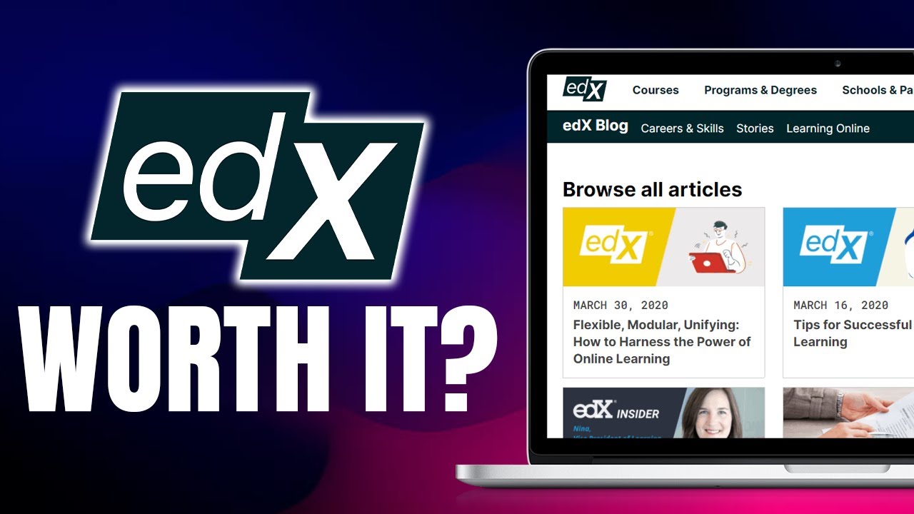 eDX Review: BEST Online Course Platform?! - YouTube