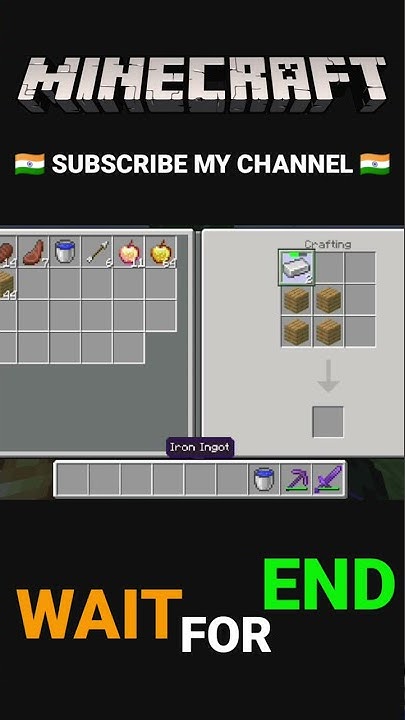 How To Make | Smithing Table | In Minecraft 🌍 ! #shorts - YouTube