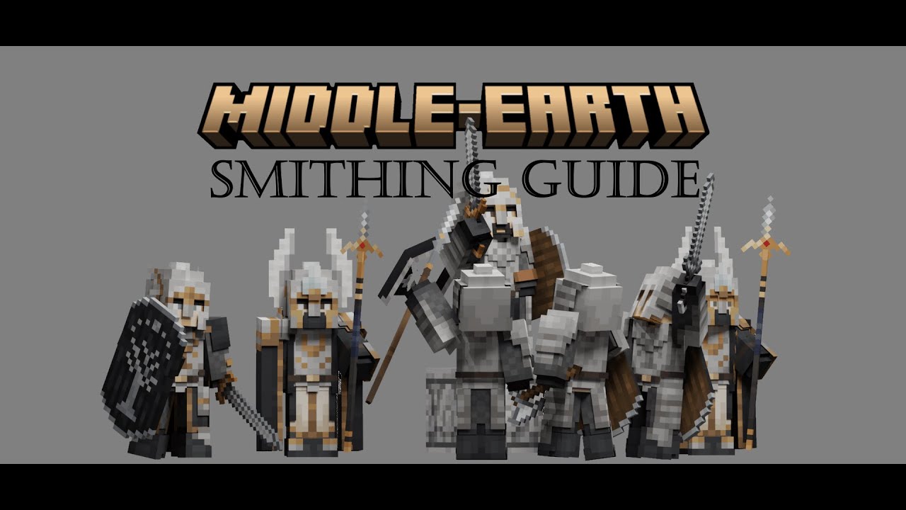 Minecraft Middle-Earth Mod (Alpha 1.5.3) Smithing Guide - YouTube