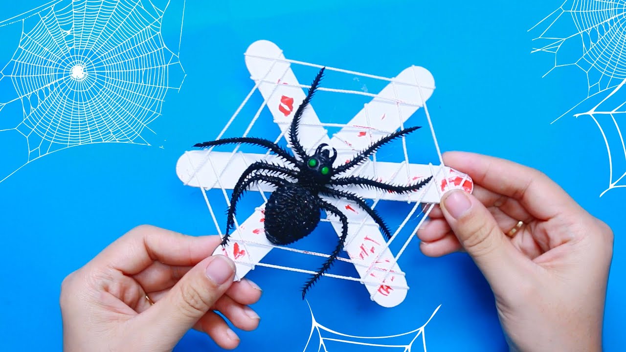 10 EASY HALLOWEEN CRAFTS FOR KIDS - YouTube