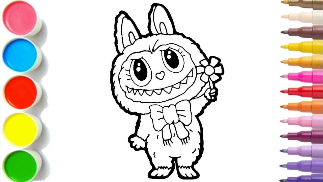 Labubu | Menggambar dan Mewarnai untuk Anak-anak | How to Draw and ...