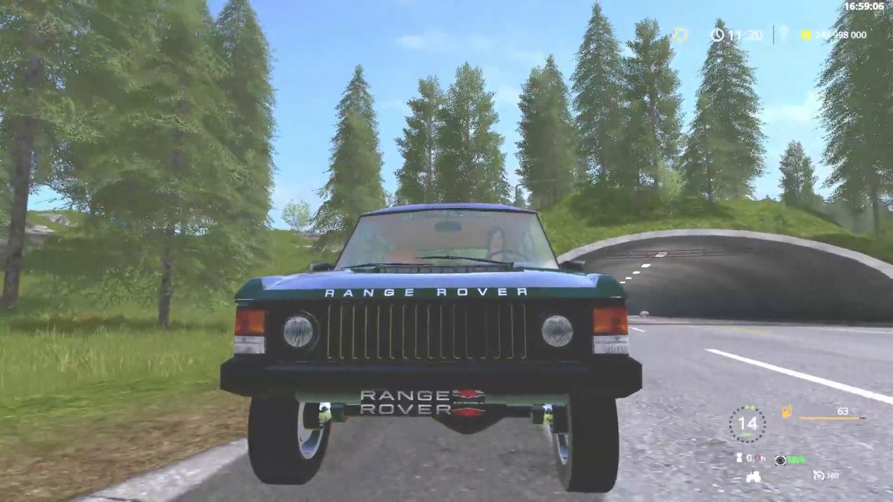beta tests Range Rover Classic FS17 by deurf et la TC3d - YouTube