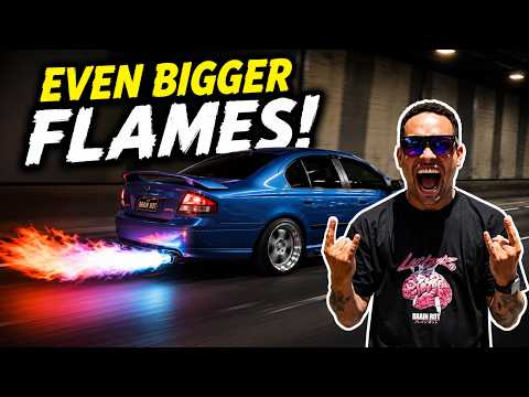 Fixing The MASSIVE FLAME KIT On My FORD! (crazy results!)