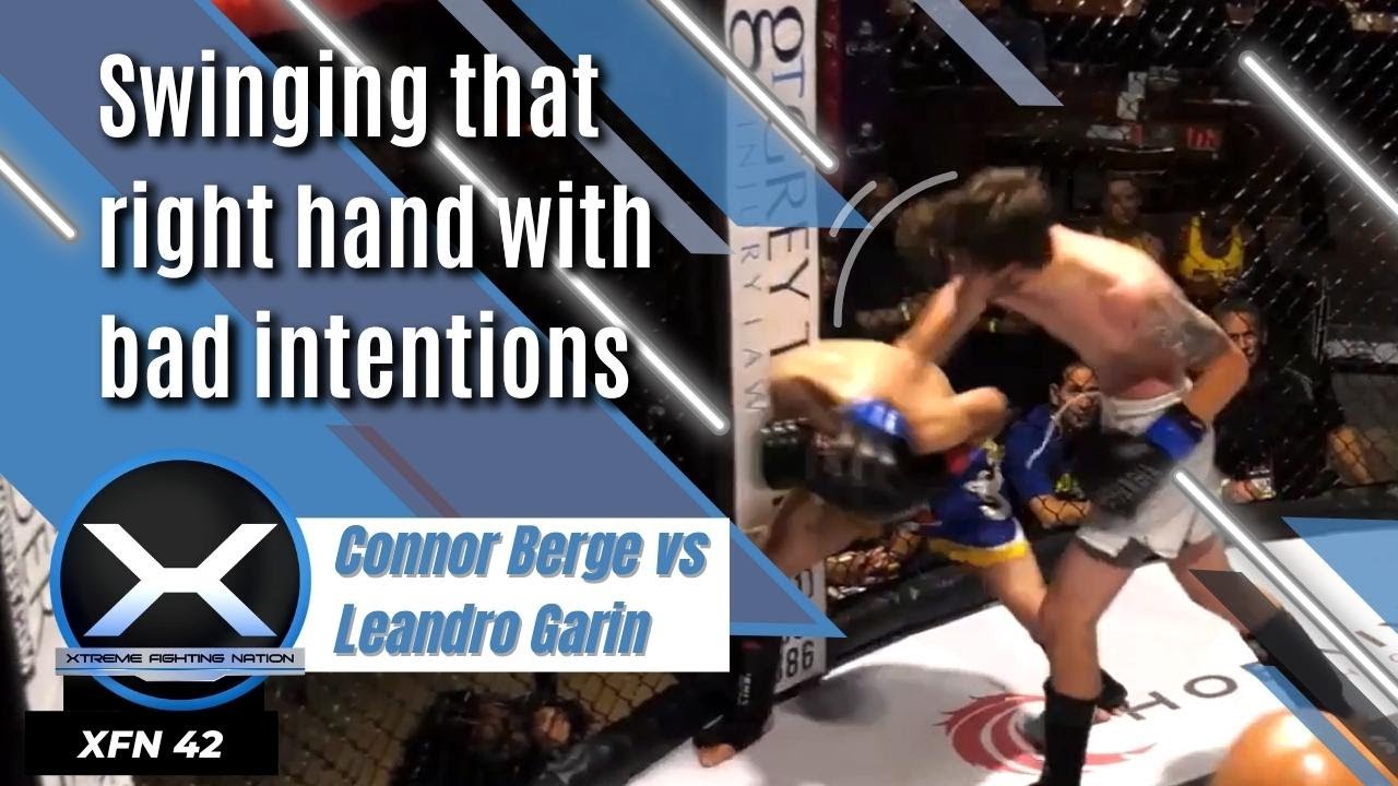 Flyweight Kickboxing - Connor Berge vs Leandro Garin - XFN 42 - YouTube
