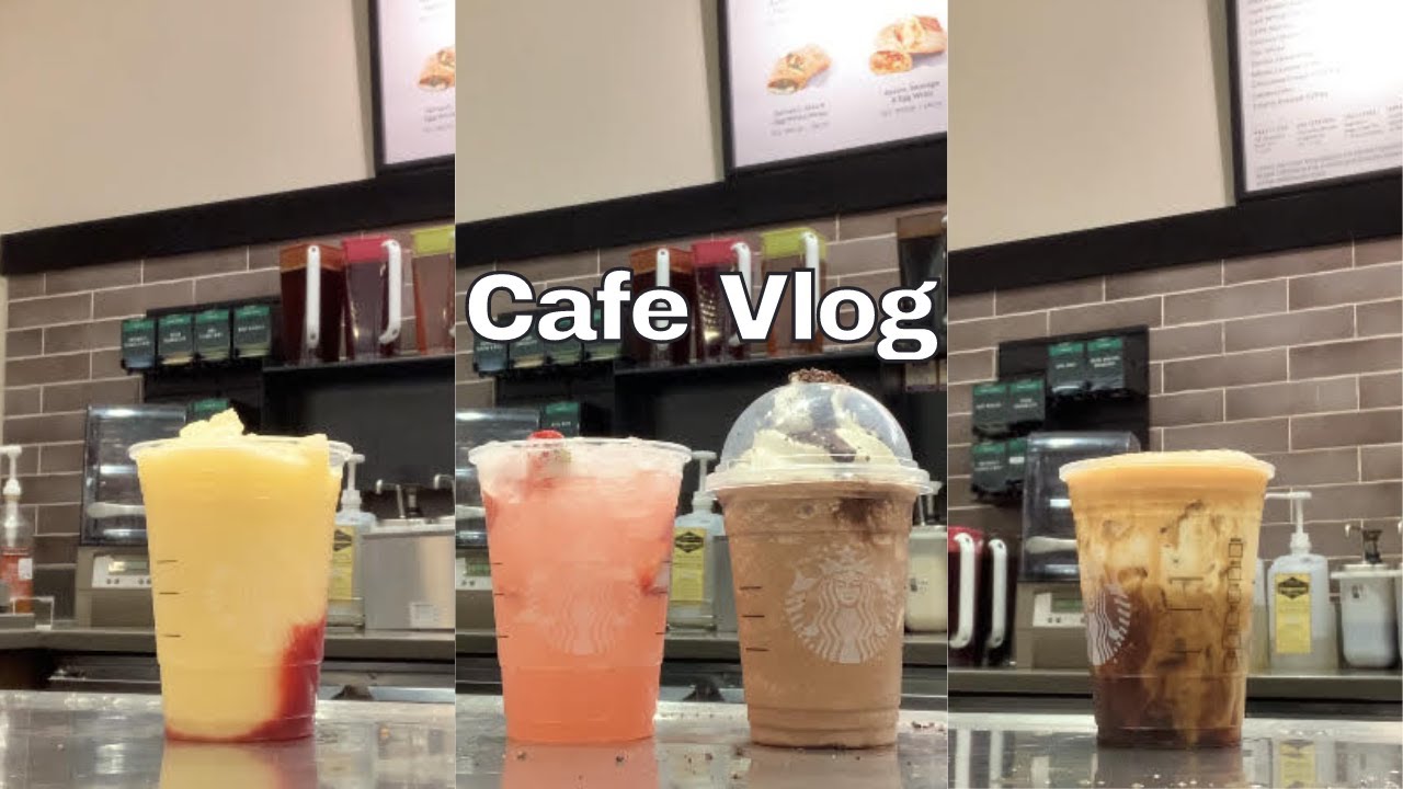 Target Starbucks Cafe Vlog | Cold Drinks | Asmr - YouTube