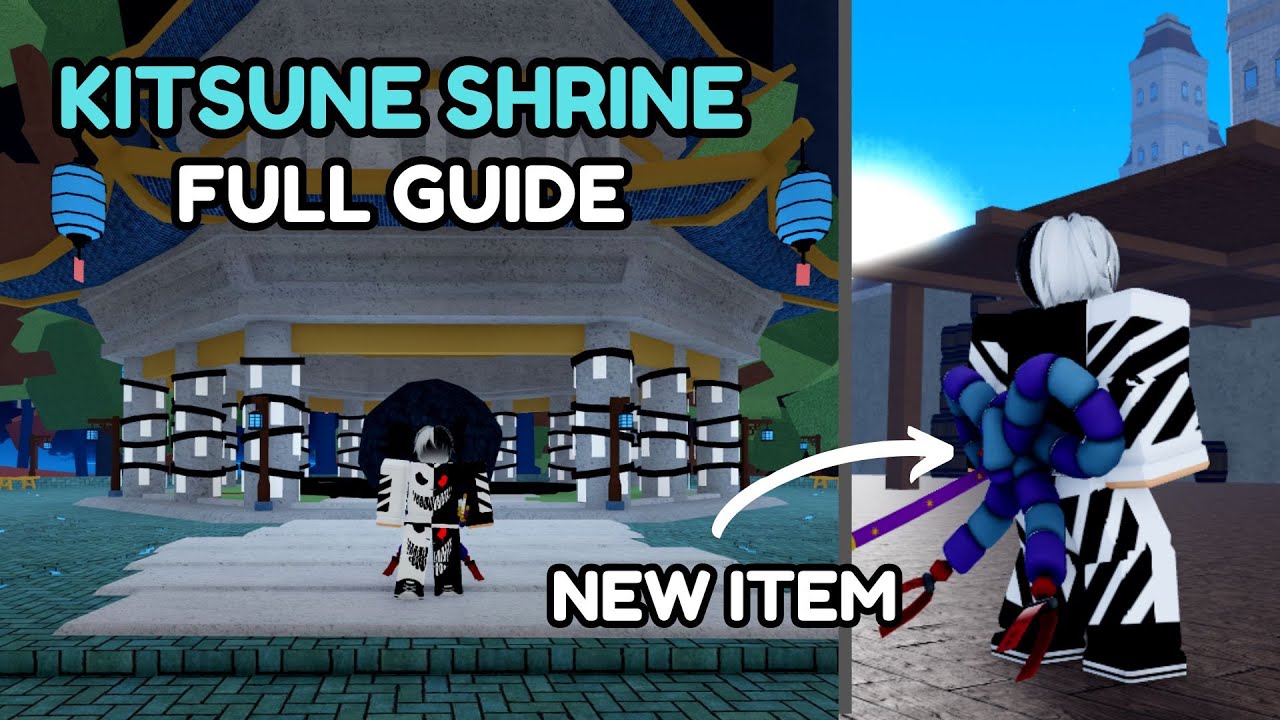 How to find *NEW* Kitsune Shrine and All Items [Blox Fruit] - YouTube