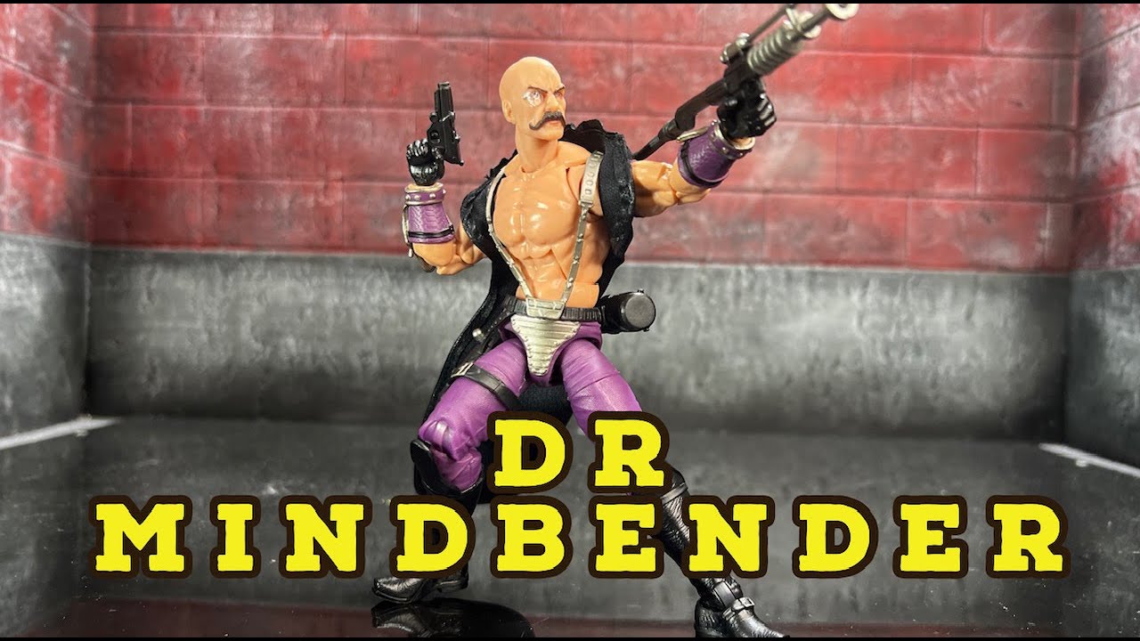 GI Joe Classified Dr Mindbender For Members - YouTube