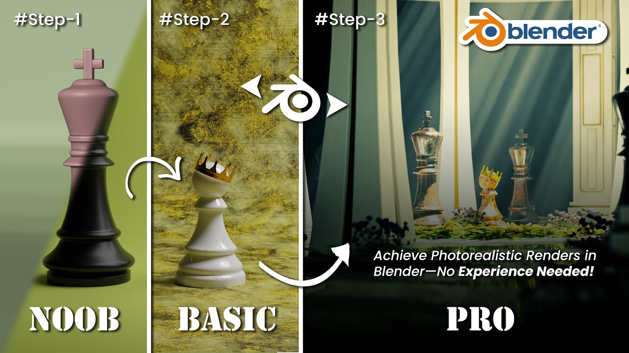 "Achieve Photorealistic Renders in Blender – No Experience Needed ...
