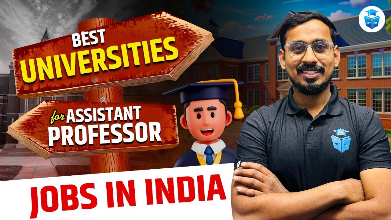 Assistant Professor Jobs | Best Universities for Assistant Professor ...