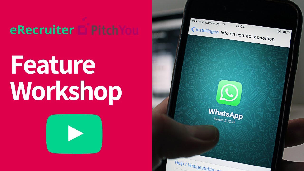 PitchYou Bewerbung per WhatsApp für Ihren eRecruiter - 30 Min Live Demo ...