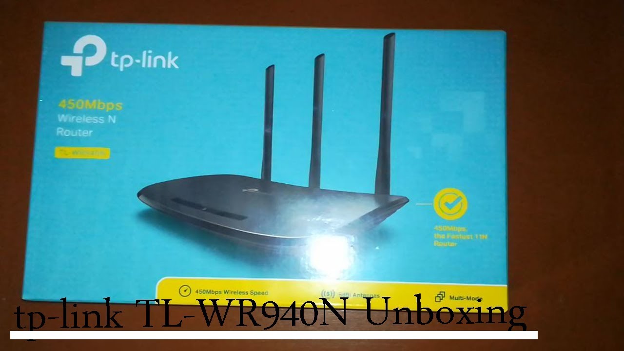 Tp-Link Router TL-WR940N Unboxing New Model 2018 - YouTube