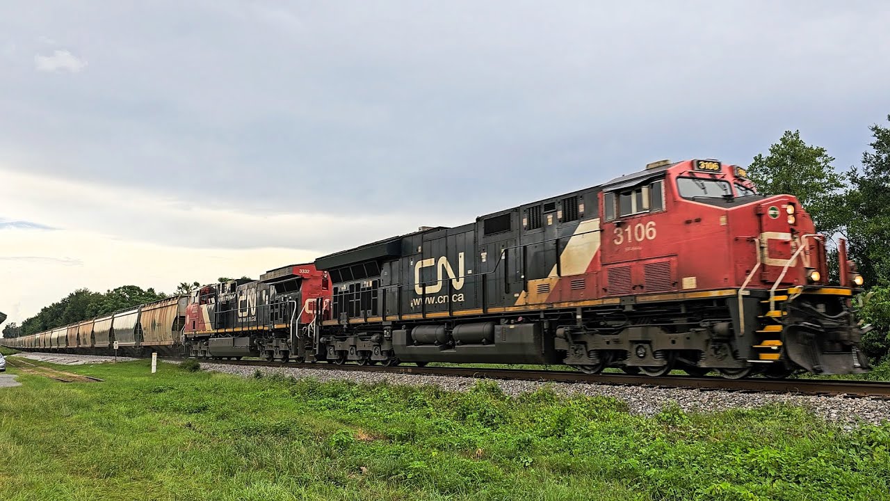 Potash Train Drama: B241 Splits at Mid DPU and Goes into Emergency Stop!" - YouTube