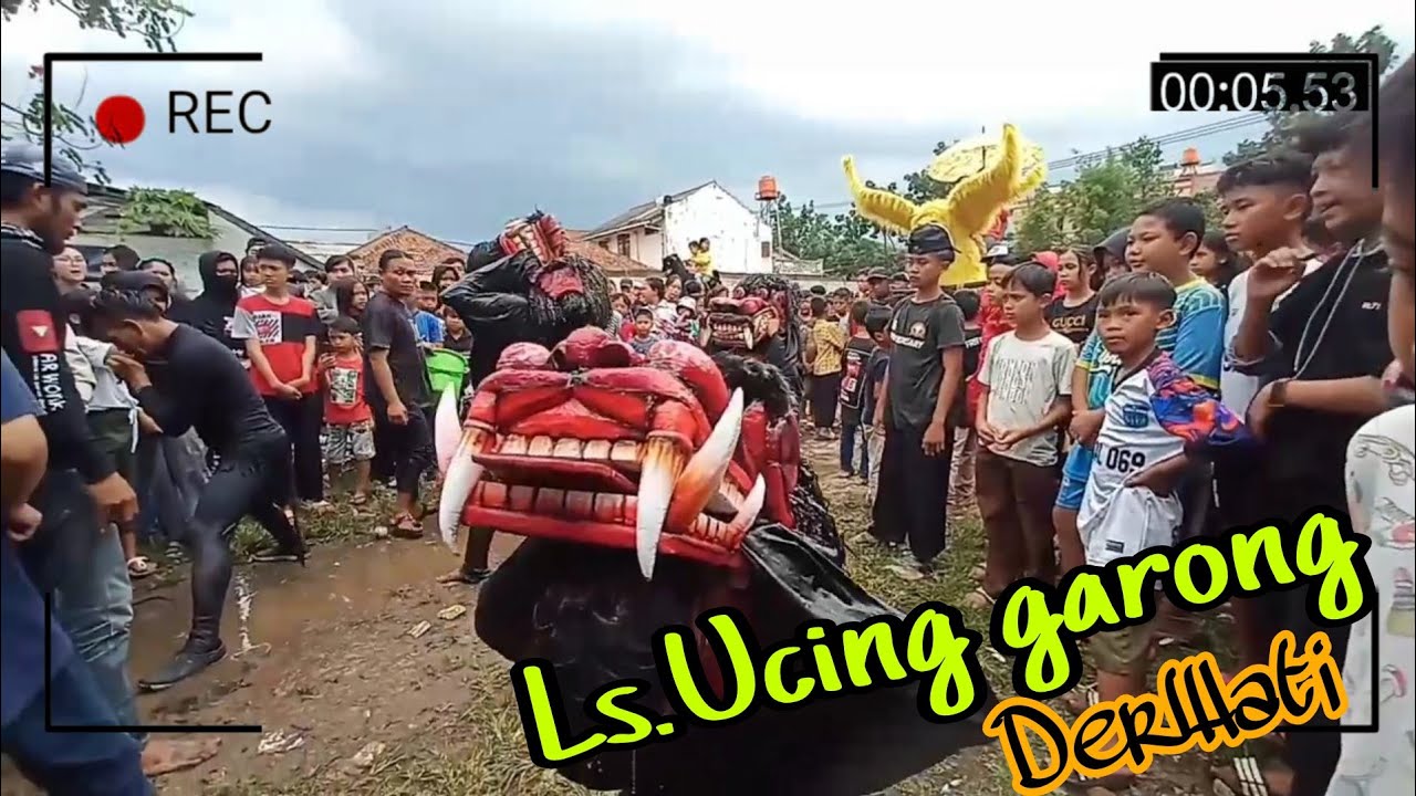 KUDA LUMPING UCING GARONG 📍 REAKSI YANG JADI KETIKA MUSIK BANGBUNG ...