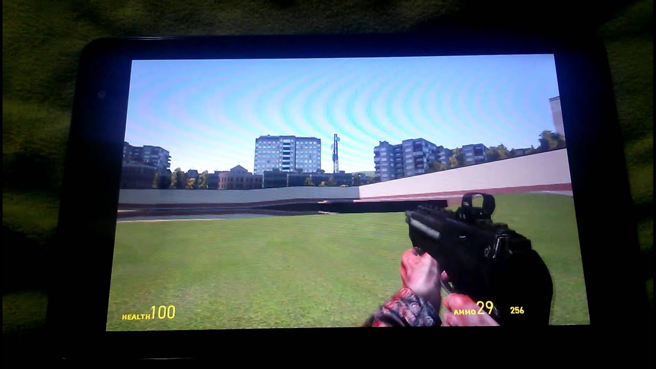 GMOD on DELL Venue 8 pro - YouTube