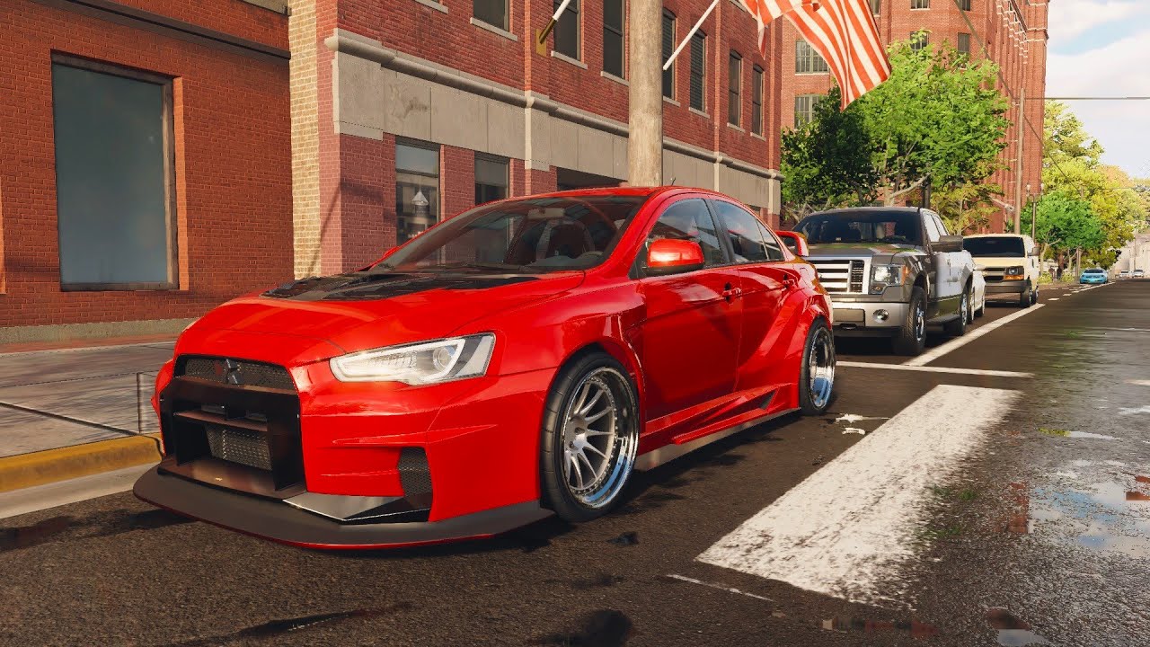 Full Power LANCER EVOLUTION - NFS Unbound - YouTube