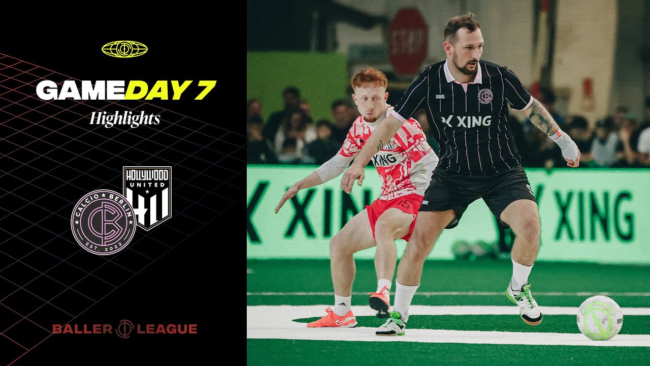 Spannendes 1-on-1! | Calcio Berlin vs. Hollywood United | Highlights ...