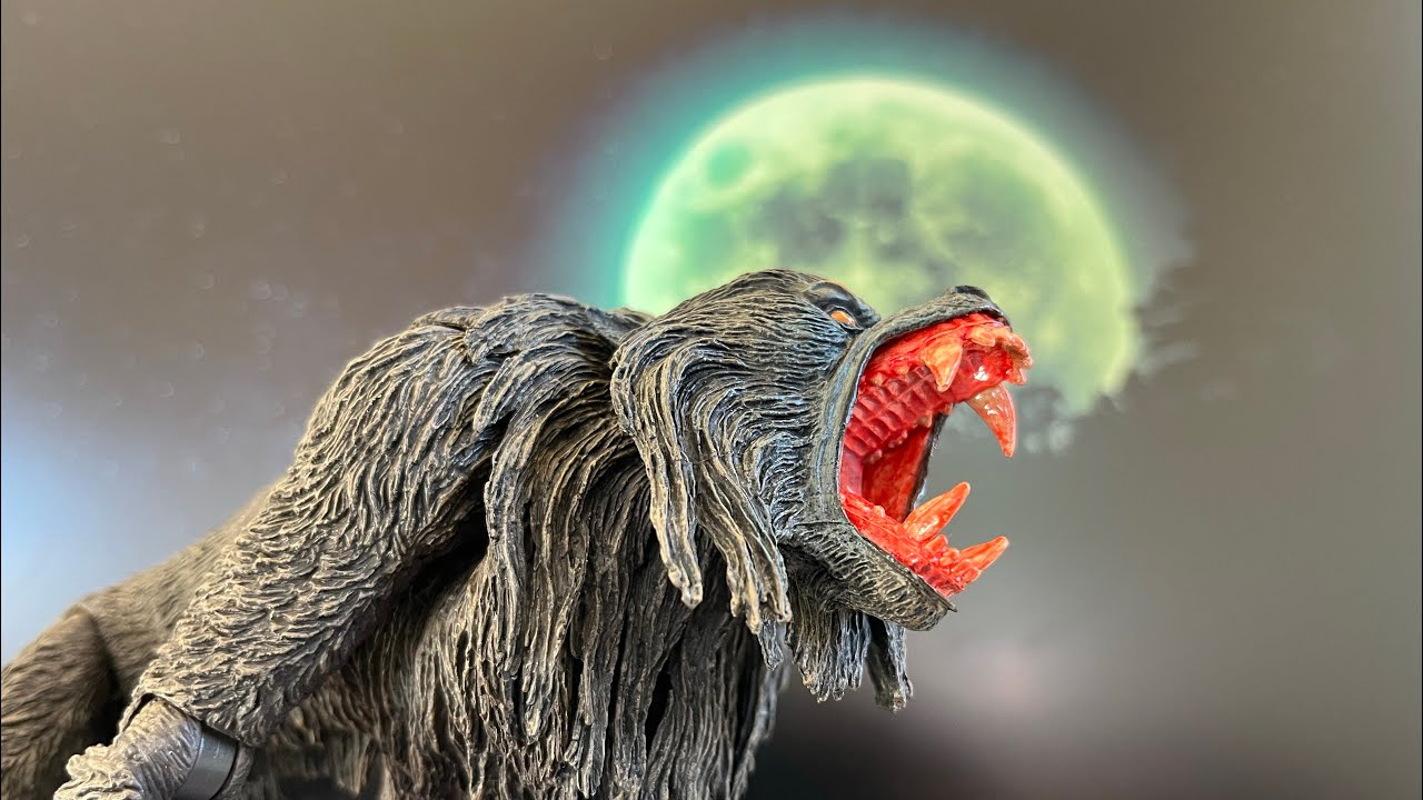 Beware The Full Moon!(Halloween Werewolf Stop Motion) - YouTube