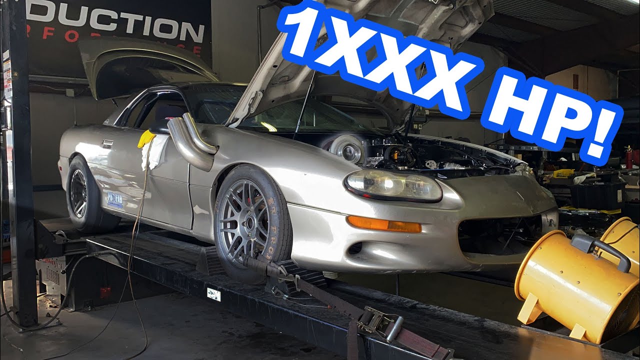 The 2JZ 4th Gen Camaro is on the DYNO! (Makes Beautiful Music!) - YouTube
