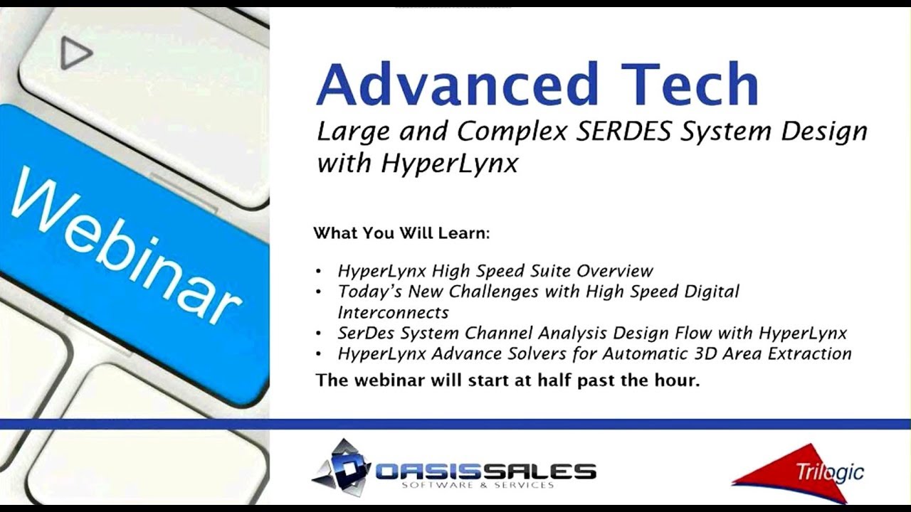 Large and Complex SerDes System Design with HyperLynx - YouTube