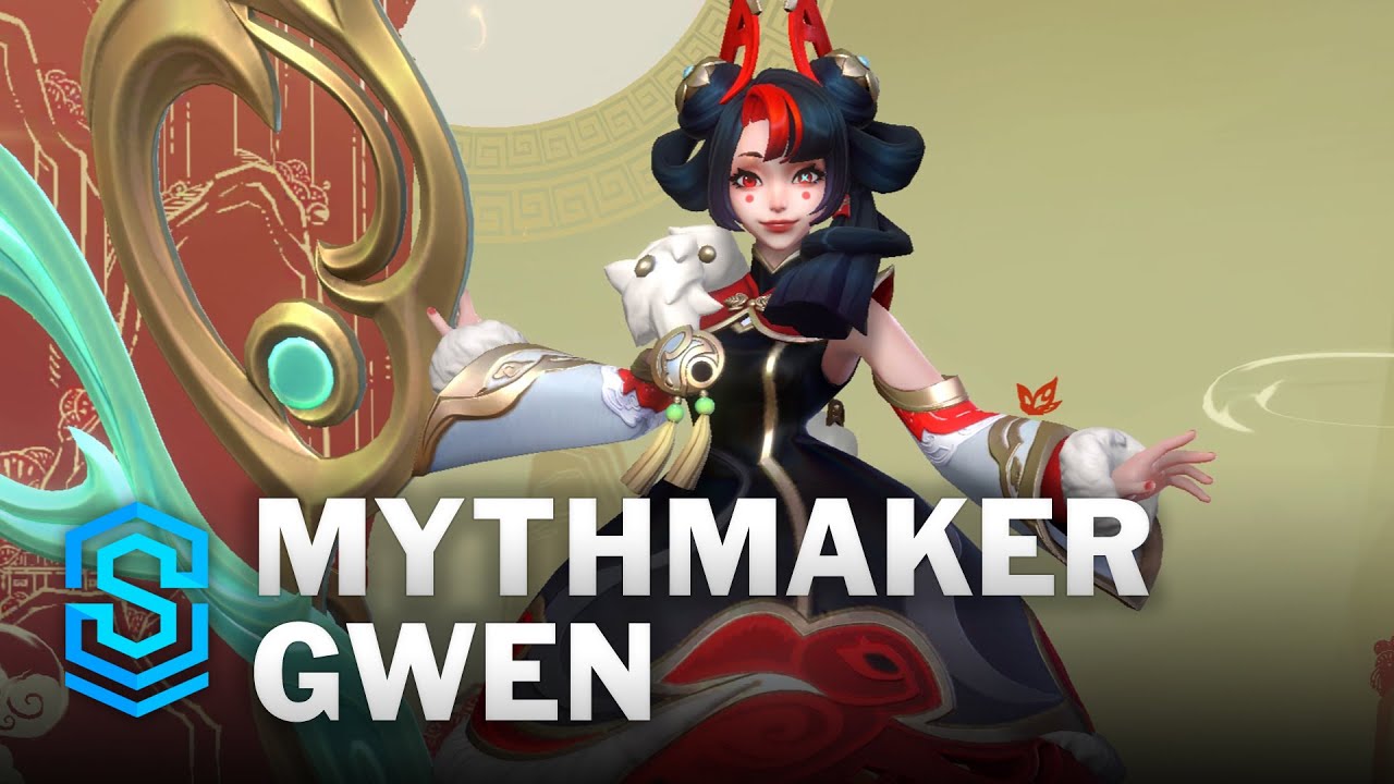 Mythmaker Gwen Wild Rift Skin Spotlight - YouTube