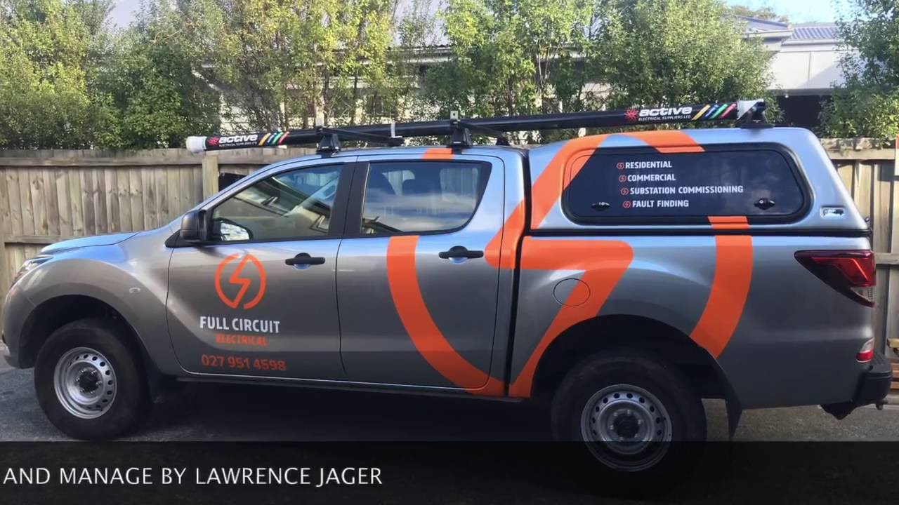 Full Circuit Vehicle Sign 3M Vinyl 180C - YouTube